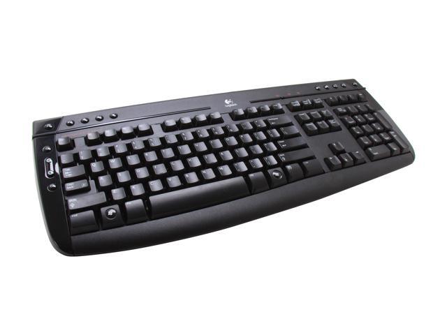 Logitech K320 Black RF Wireless Keyboard - Newegg.ca