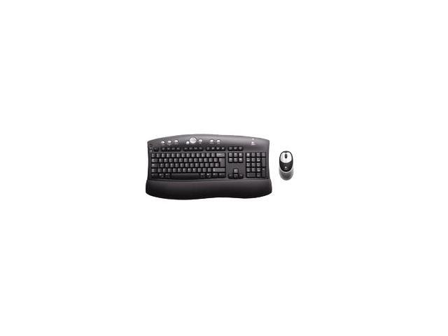 Logitech Cordless Access Duo Optical 967283-0403 Black RF Wireless ...