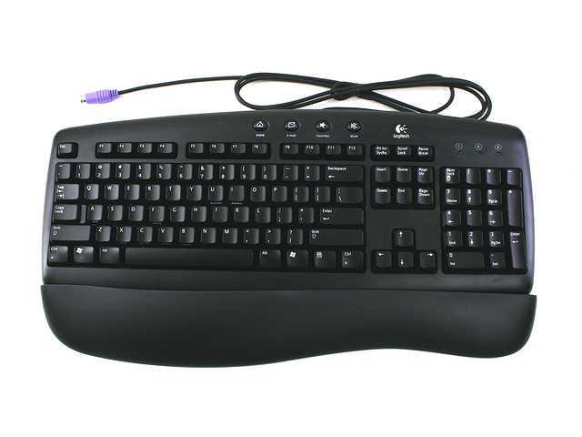 Logitech 967362-0403 Black Wired Keyboard - Newegg.ca
