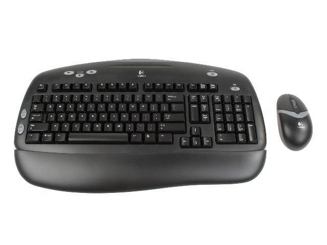 Open Box: Logitech EX100 Black Cordless Desktop - Newegg.com
