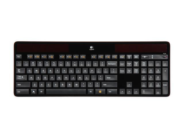 Logitech K750 Black RF Wireless Solar Keyboard - Newegg.ca