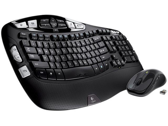 Refurbished: Logitech MK550 Black RF Wireless Wave Combo - Newegg.com