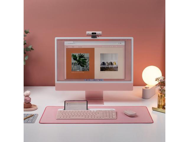 Logitech K585 Slim Multi-Device Wireless Keyboard - Rose - Newegg.ca