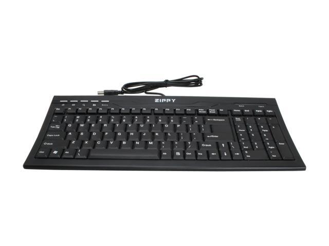 ZIPPY WK-730 Black Multimedia Keyboard - Newegg.com