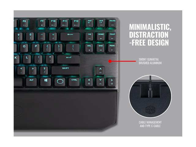 Cooler Master MK730 Tenkeyless Gaming Mechanical Keyboard with Cherry ...