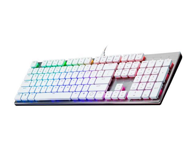 Cooler Master SK650 White Limited Edition Mechanical Keyboard with ...
