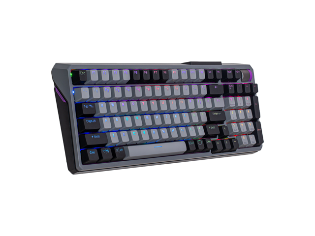 Cooler Master MK770 Wireless Mechanical RGB Gaming Keyboard, Kailh Box V2 Linear Red Switches ...