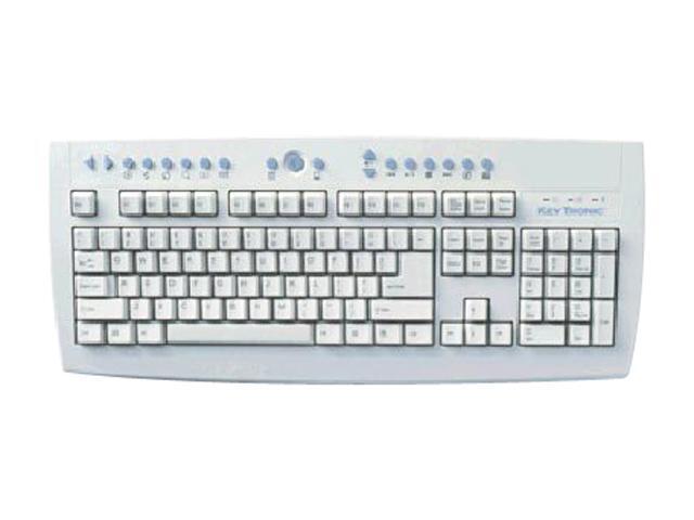 KeyTronic E05351U1HUB Beige Keyboard - Newegg.com