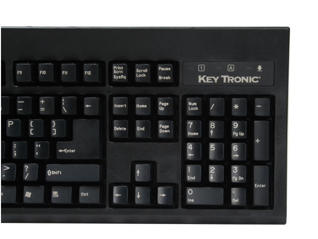 KeyTronic KT800U2 Black See Details Keyboard - Newegg.com