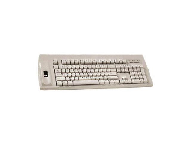 KeyTronic FSCANK0W2US Beige keyboard with integrated fingerprint ...