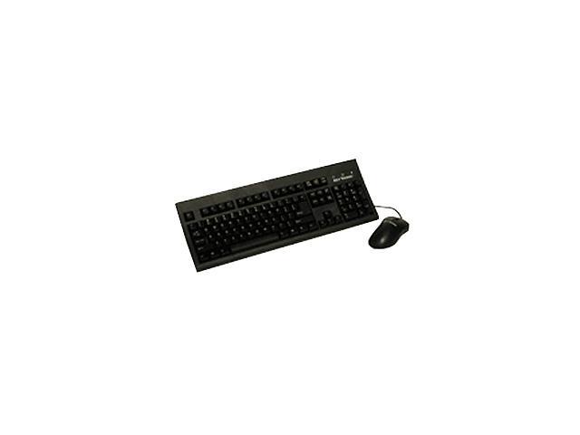 KeyTronic KT800P2M Black Wired Keyboard and Mouse - Newegg.com