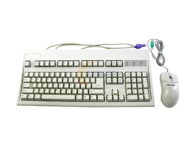 KeyTronic E03601OPTMSE-C Beige Wired Keyboard - Newegg.com