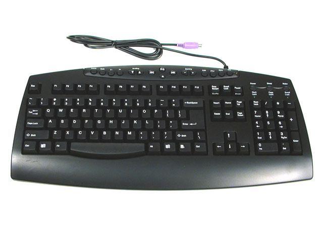 ORtek MCK-800BLK Black Wired Keyboard - Newegg.com