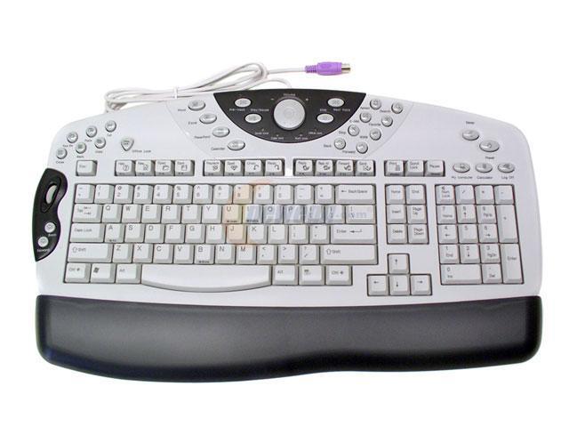 ORtek MCK-8600 2-Tone Wired Keyboard - Newegg.com