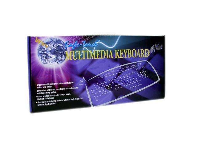 ORtek MCK-800 USB White Wired Keyboard - Newegg.com