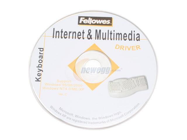 Fellowes 98915 Black Wired Microban Split Design Keyboard - Newegg.ca