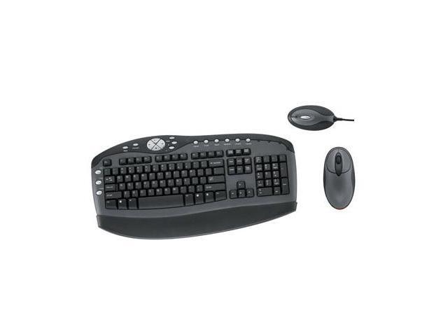 Fellowes 99666 Black RF Wireless Optical Keyboard & Mouse - Newegg.com