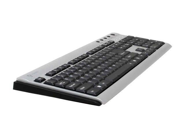 i-rocks KR-6110-S Silver & Black X-Slim Keyboard - Newegg.com