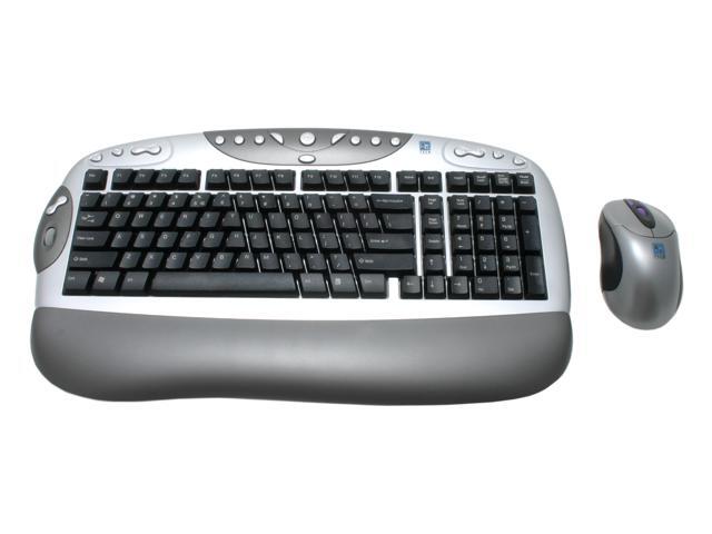 A4Tech KBS-2350ZRPU 2-Tone RF Wireless Keyboard - Newegg.com