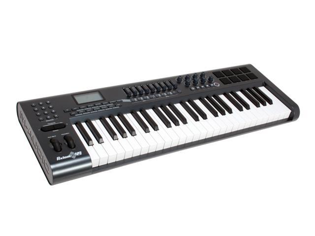 M-AUDIO Axiom 49 Advanced 49-Key Semi-Weighted USB MIDI Controller ...