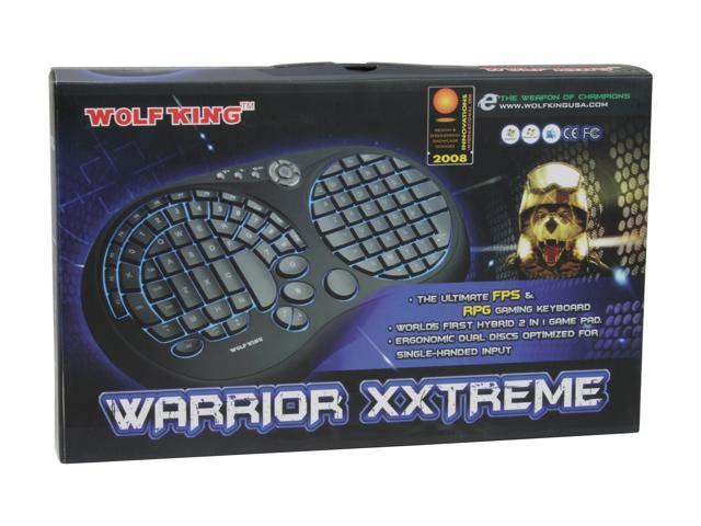 WOLF KING Warrior XXtreme Black Wired Keyboard - Newegg.com