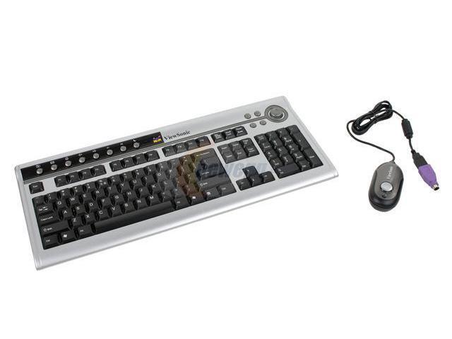 ViewSonic KW208 2-Tone RF Wireless Keyboard - Newegg.com