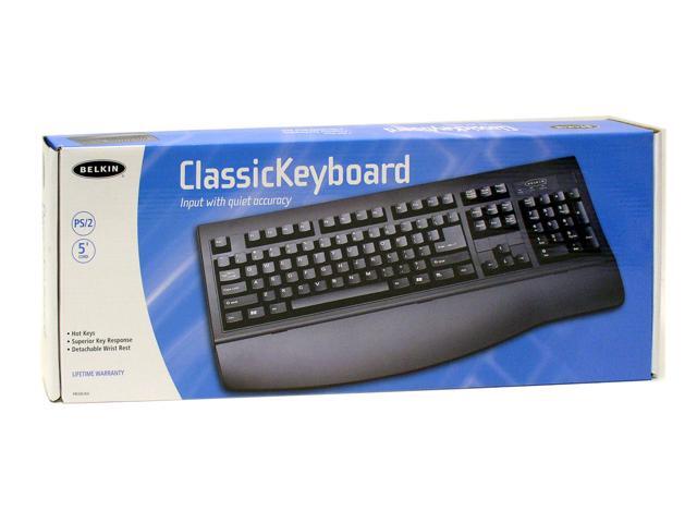 BELKIN F8E206-BLK Wired Keyboard - Newegg.com