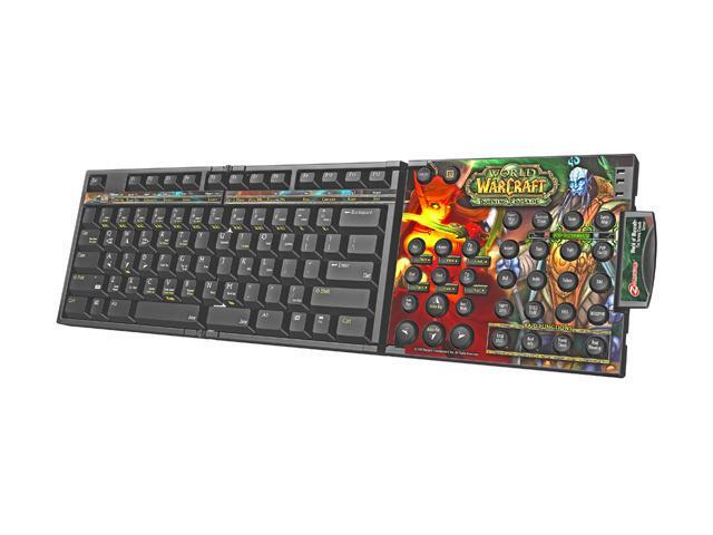 Ideazon IW0NAE1-X1WWX01 2-Tone 107 Normal Keys Gaming World of Warcraft ...