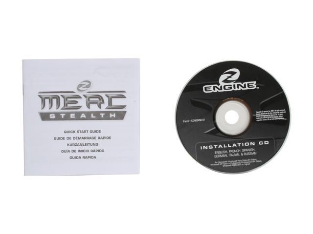 Ideazon Merc Stealth Illuminated Gaming Keyboard- ZXP-2000 Black USB ...