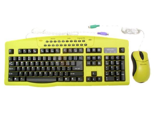 APEVIA KO-COMBO-YL Yellow Wired Keyboard - Newegg.com