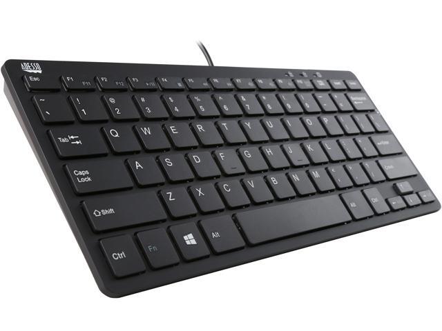 Adesso AKB-510RB SlimTouch 510R - Mini Keyboard with Smart Card Reader ...