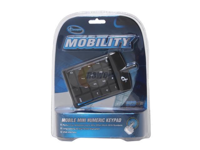 SAKAR M00817 Black Wired Mobile Mini Numeric Keypad - Newegg.com
