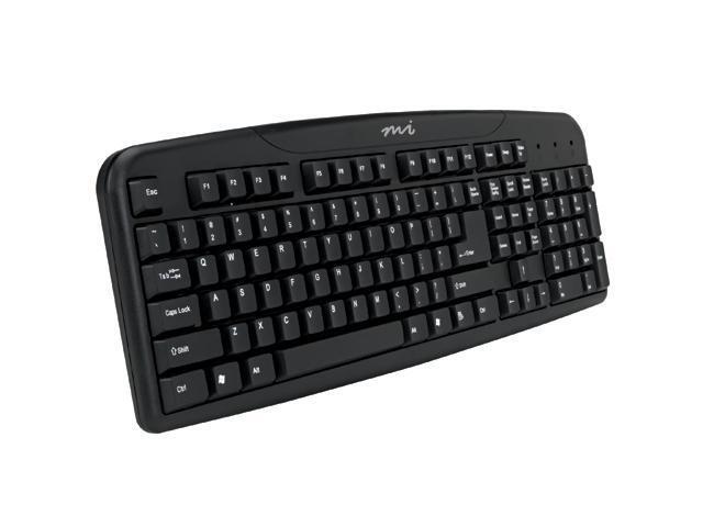 MICRO INNOVATIONS KB915C Black Wired Keyboard - Newegg.com
