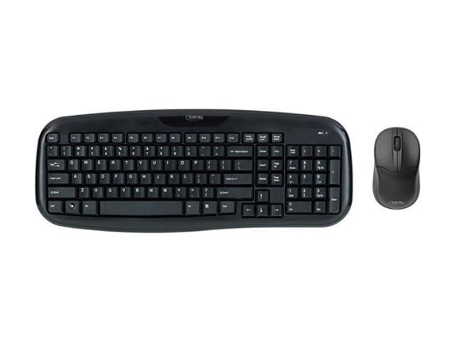 MICRO INNOVATIONS 4270100 Black RF Wireless Keyboard and Mouse - Newegg.com