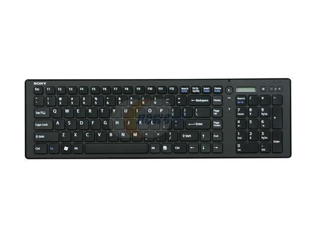 SONY VGP-BKB1 Black Bluetooth Wireless Keyboard - Newegg.com