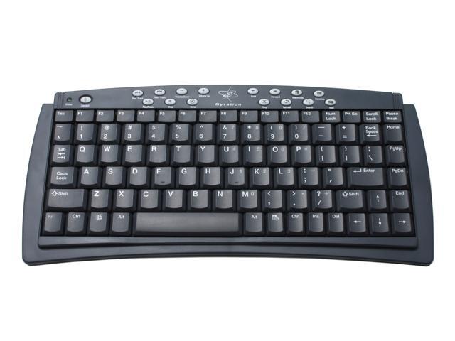 Gyration GC1105CKM Black RF Wireless GO 2.4 Optical Air Mouse and ...