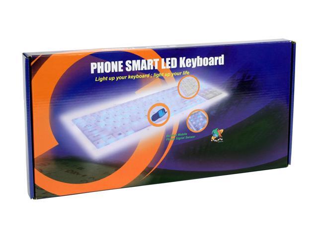 LOGISYS Computer KB801WT White Wired Keyboard - Newegg.com