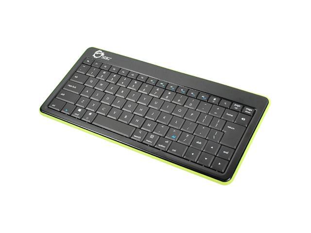 SIIG Bluetooth Wireless Mini Keyboard Black Bluetooth Wireless Keyboard ...