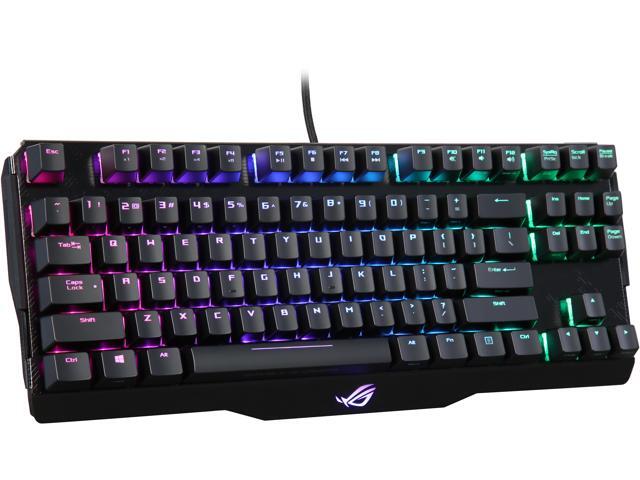 ASUS ROG Claymore Core Aura RGB Cherry MX Brown Mechanical Gaming ...