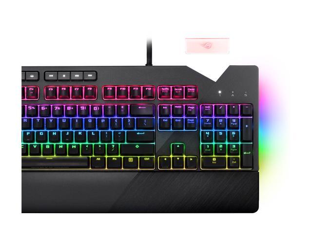 ASUS ROG Strix Flare RGB Mechanical Gaming Keyboard with Cherry MX ...