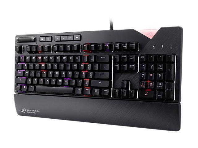 ASUS XA01 ROGSTRIX FLARE/RD/CA ROG Strix Flare Gaming Keyboard - Newegg.com