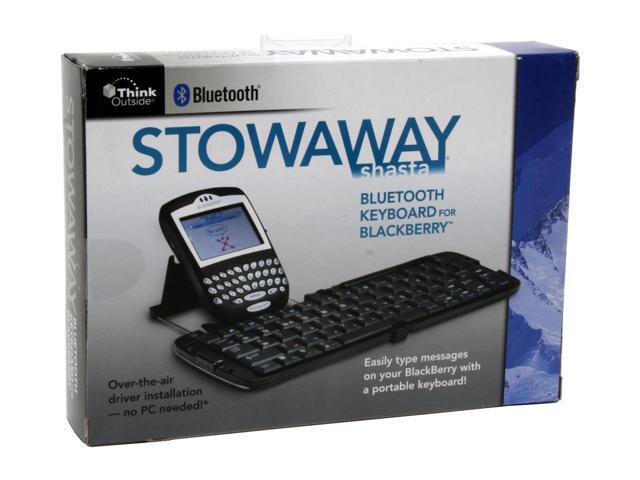 Think Outside STWBBBT Stowaway Shasta Bluetooth Keyboard for Blackberry ...