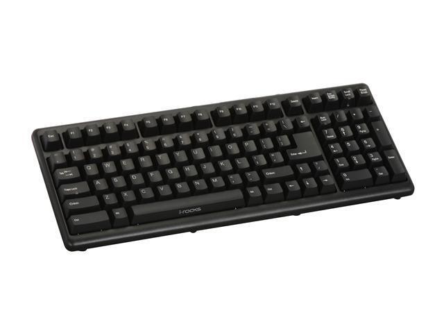 i-rocks KR-6230 Black Wired MX Mechanical Switch Gaming Keyboard w/ Two ...