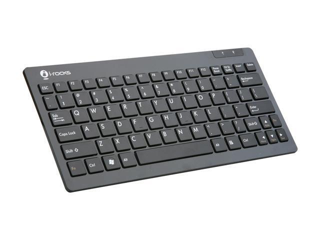 i-rocks BT-6460-BK Black Bluetooth Wireless Mobile Keyboard - Newegg.com