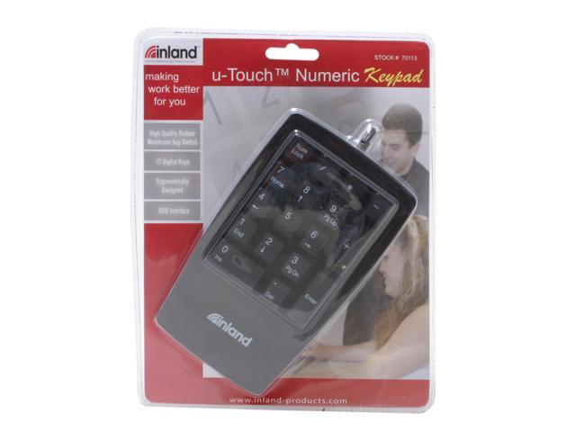inland u-Touch 70113 Black Keypad - Newegg.com