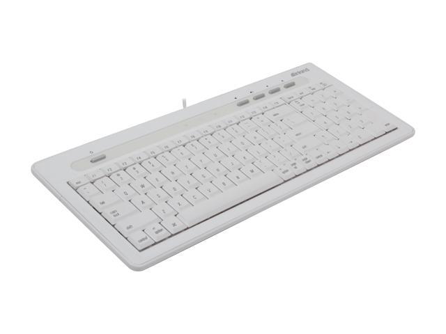 inland Mac Compatible Keyboard 71100 White Wired Keyboard - Newegg.com