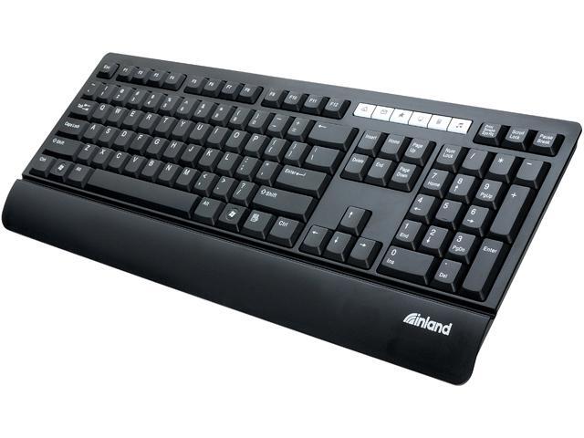 inland 70128 Black RF Wireless Keyboard - Newegg.com