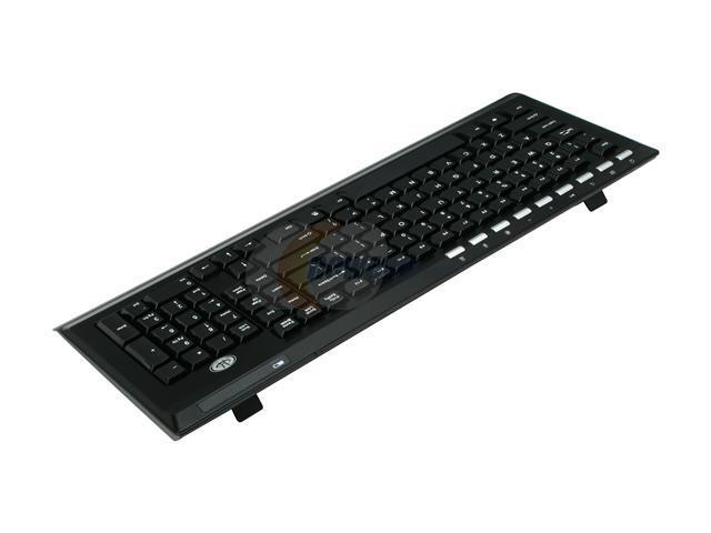 GEAR HEAD KB5100W Black 2.4GHz Wireless Desktop Keyboard & Optical ...