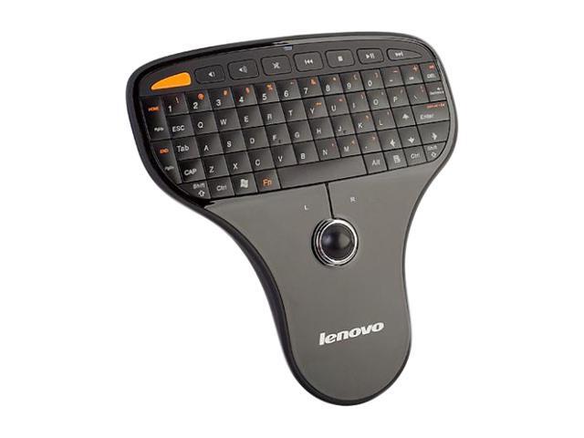 Lenovo 57Y6336 Black RF Wireless Multimedia Remote with keyboard (N5901 ...