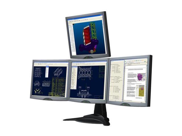 MASS 19" TFT LCD Quad Pyramid LCD Monitors 8 ms C4P-19-S - Newegg.com